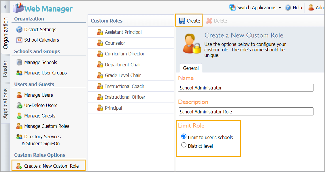 Enabling Custom Roles – Eduphoria! Enabling Custom Roles – Eduphoria!